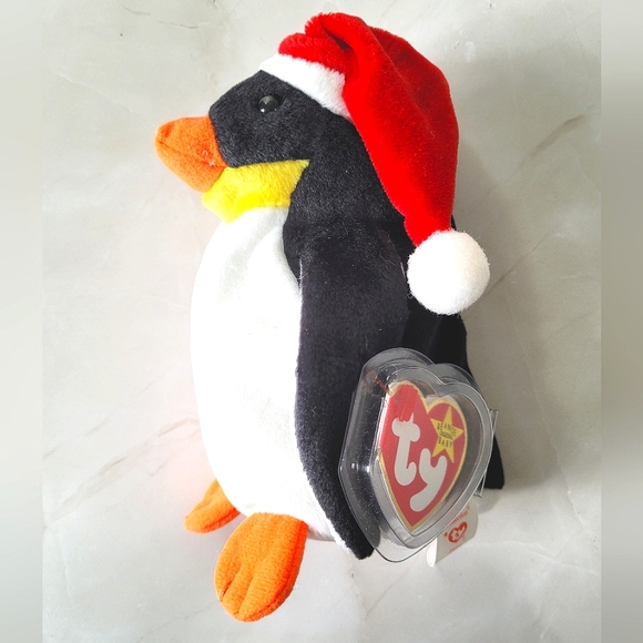 Ty | Toys | Vintage Ty Beanie Baby Zero The Penguin 6 Inch 998 ...